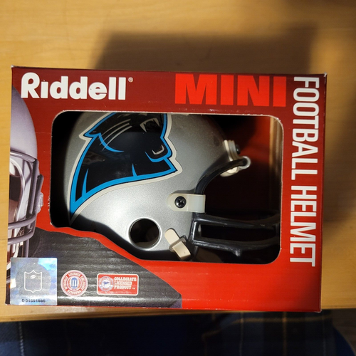 1995 Riddell NFL Football Mini Helmet 3 5/8 - Carolina Panthers | eBay