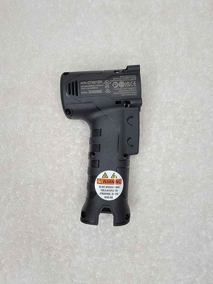 SNAP-ON TOOLS CT861 BRUSHLESS 14.4V 3/8 IMPACT REPLACEMENT BODY BLACK ...