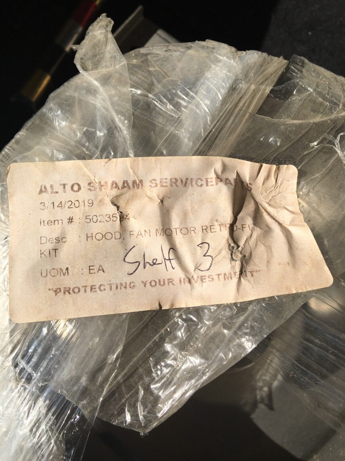 Alto Shaam Hood, Fan Motor Retro-Fit Kit 5023594 New | eBay