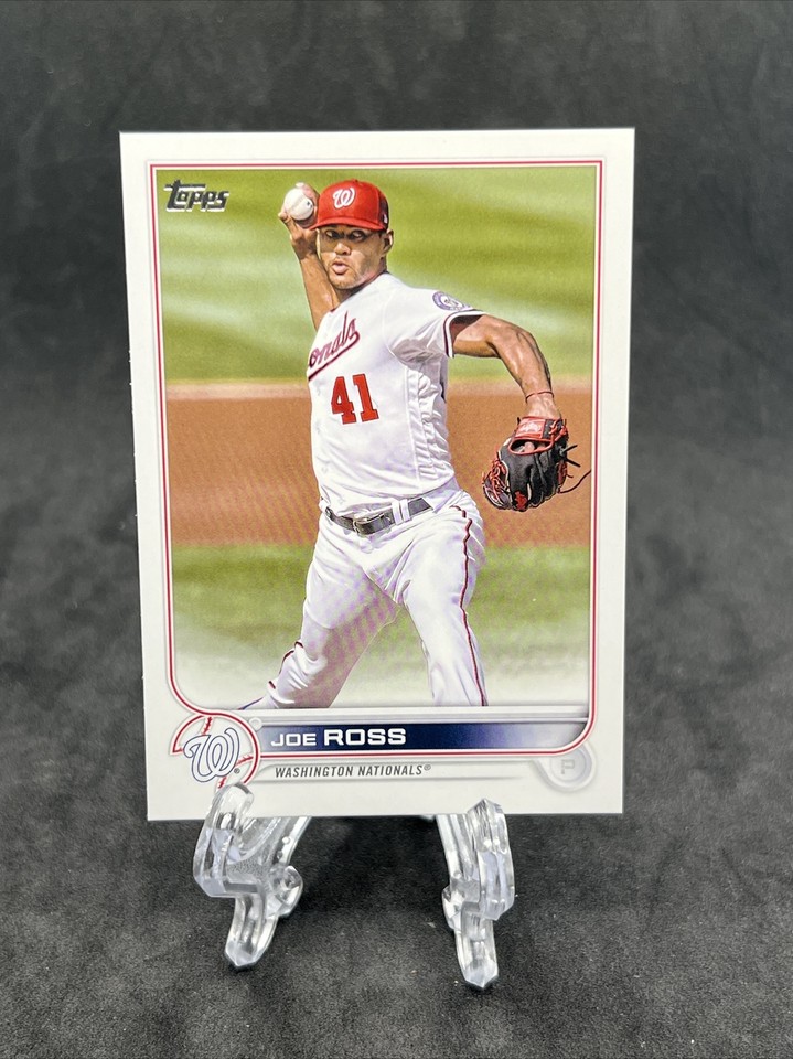 2022 Topps Update Joe Ross #US132 Advanced Stat /300 Washington ...