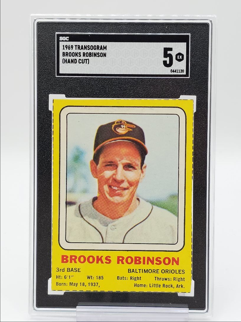 5 Great Brooks Robinson Baseball Cards