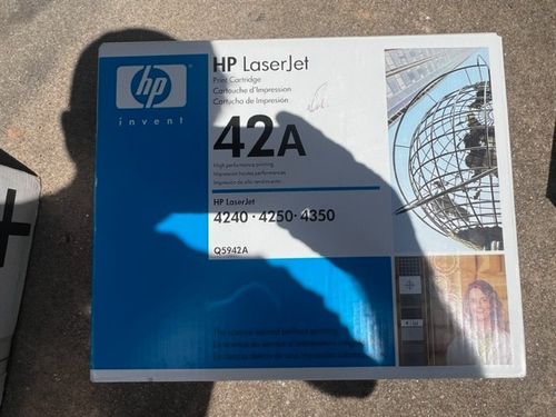 NEW OEM GENUINE HP Q5942A LaserJet 42A Black Ink Toner Cartridge | eBay