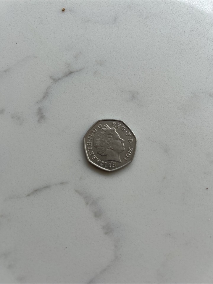 2011 Olympic 50p Football Coin With Rare Offside Rule Circulated | eBay UK
