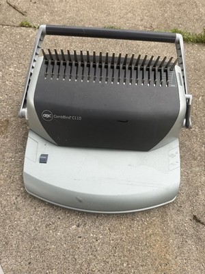 GBC CombBind C110 Binder Bindery Punch Comb Machine Binding | eBay