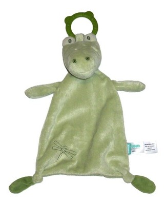 Baby gund Toothpick ENSLEY Green Alligator Crocodile Teether Blanket ...