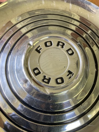1966 Ford Bronco Hubcap Wheel Covers Chrome Finish Full Set Of 4 1st ...