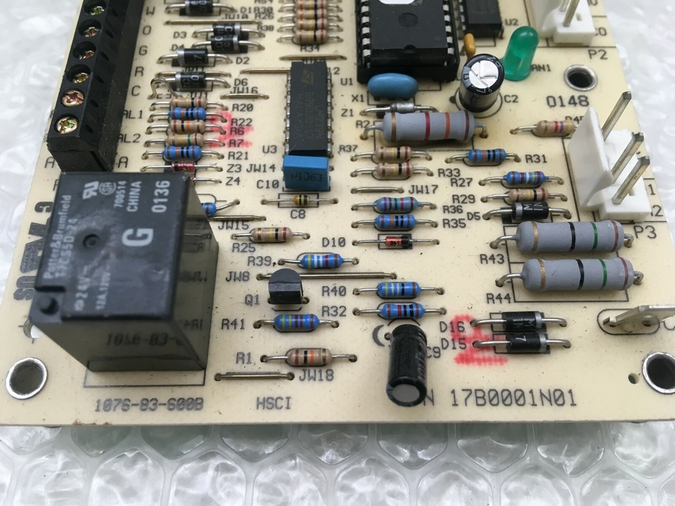 ClimateMaster 17B0001N01 Heat Pump Control Board 1076-600 used #P654 | eBay