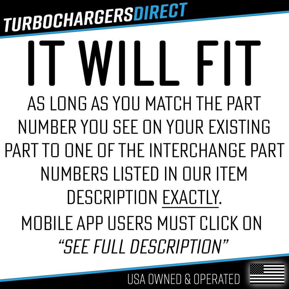 New Genuine OEM Garrett TV61 Turbocharger For Mack E6 & EM6 6.0L 465380-5033S | eBay