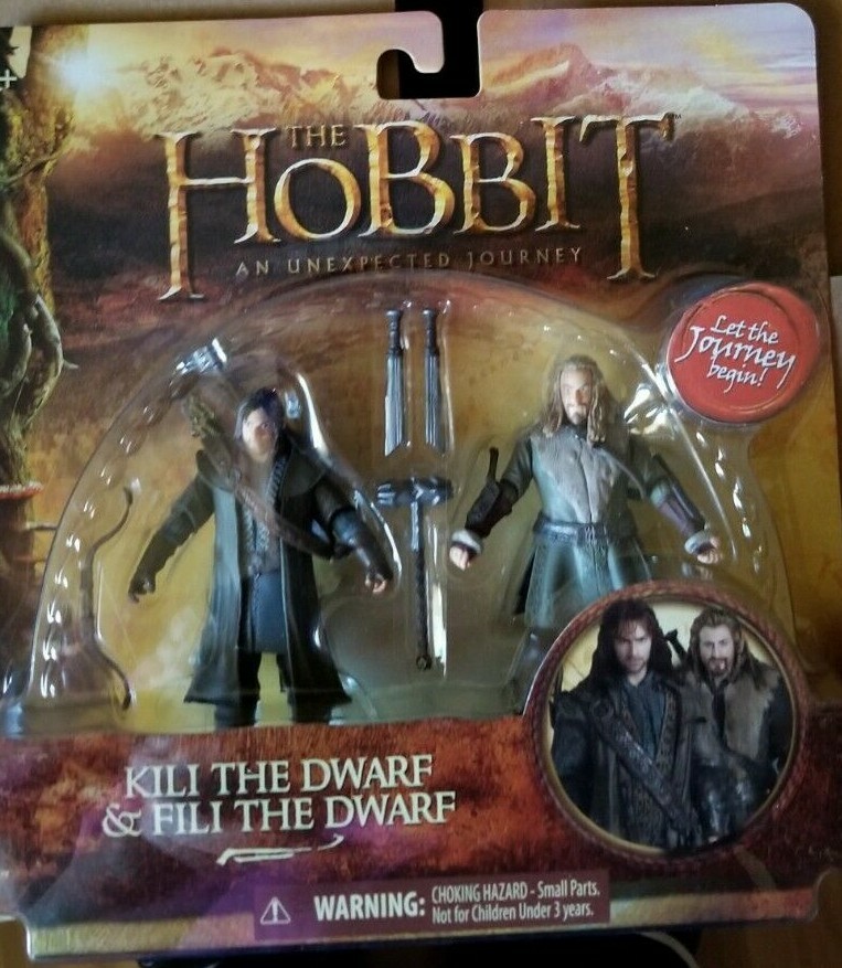 The Bridge Direct LOTR The Hobbit Figure Kili The Dwarf & Fili The ...