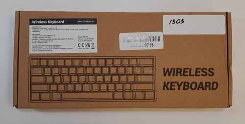 Wireless Mechanical Gaming Keyboard GEPC335BBUS-XP PR335 - D1303 | eBay