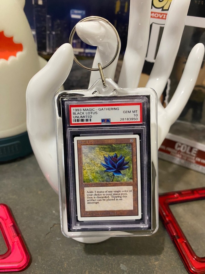 Magic The Gathering Limited Edition - Mini Slab Keychains - ALPHA BETA ...