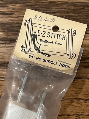 E-Z Stitch Scroll Rods 30” Quilting Sewing Mending Embroidery NEW In ...