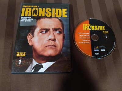 Ironside - The Best of Season 1 (DVD) Raymond Burr Includes Pilot ...