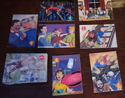 Goosebumps Books TOPPS Trading Cards 47 Cards Parachute Press 1996 RL ...