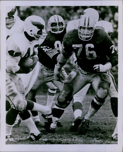 LG800 1973 Original Photo DAVE BUTZ Washington Redskins Philadelphia ...