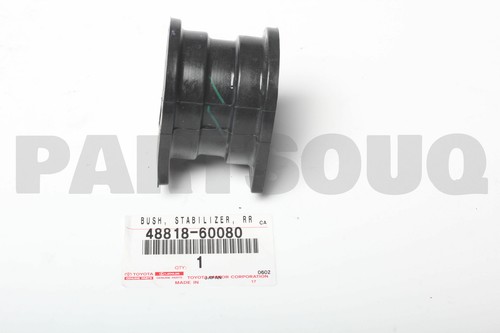 4881860080 Genuine Toyota BUSH STABILIZER RR 48818-60080 | eBay