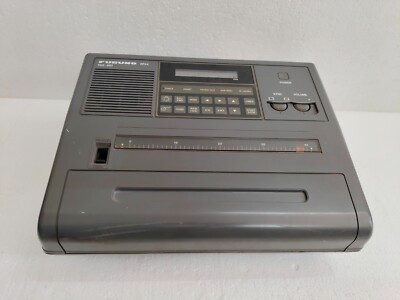FURUNO FAKSIMILE EMPFÄNGER MODELL FAX-207 mit Ständer MADE IN JAPAN ...