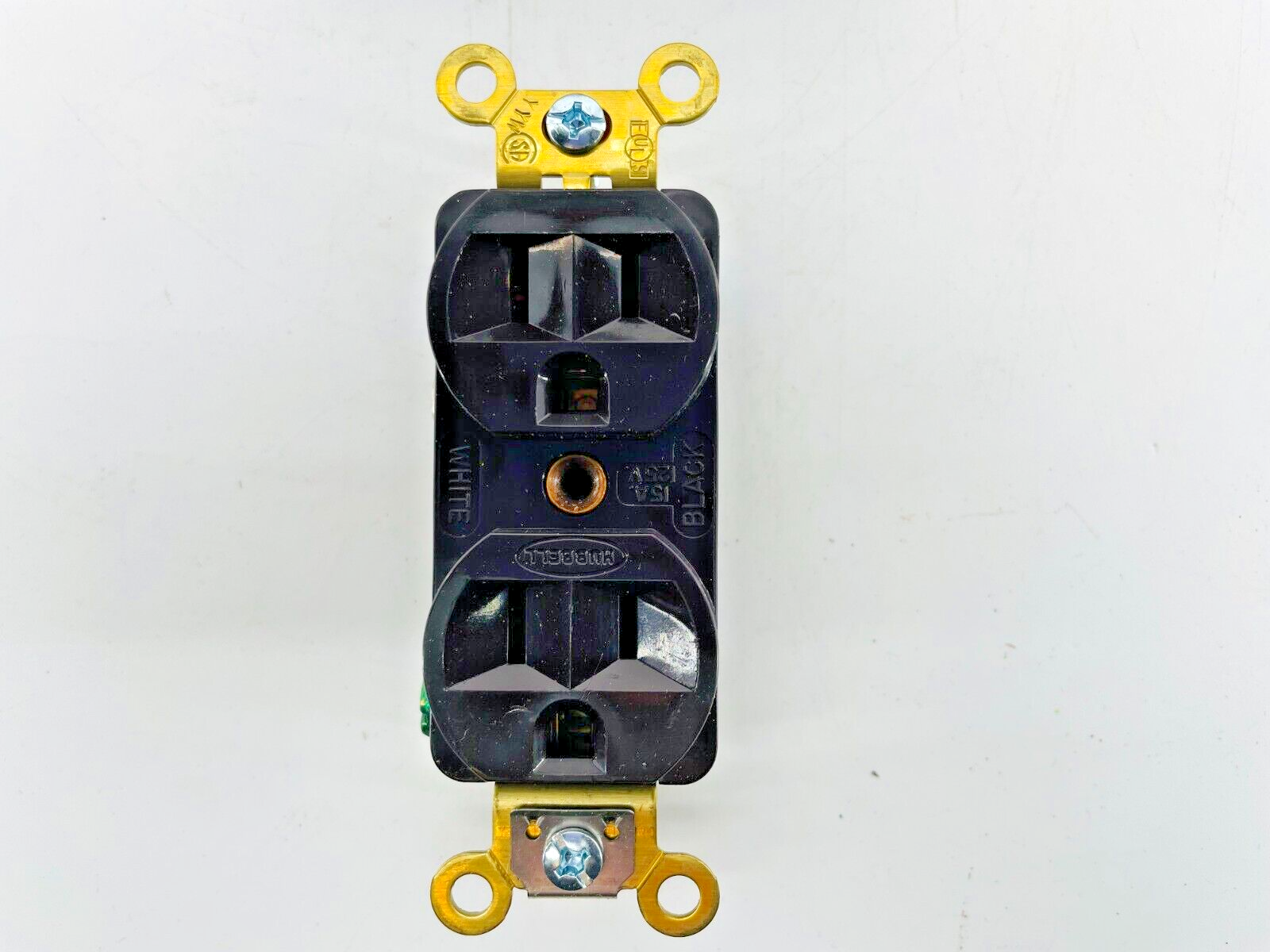 Lot of 2 New Hubbell HBL5252 Receptacle Straight Blade 15A 125V 2P ...