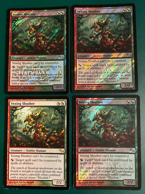 MTG Vexing Shusher Shadowmoor Playset (x3 Promo) NM/LP | eBay