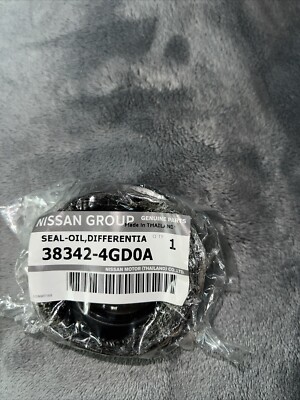 Genuine Nissan Transmission DIFFERENTIAL SIDE Axle Seal 38342-4GD0A Q50 ...