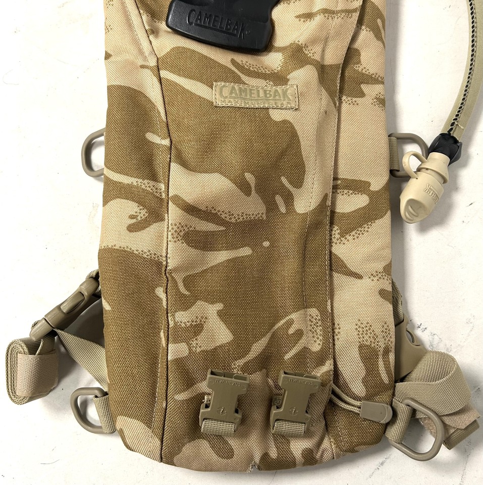 British Military Issue Desert DPM Camouflage Camelbak Hydration Pack ...