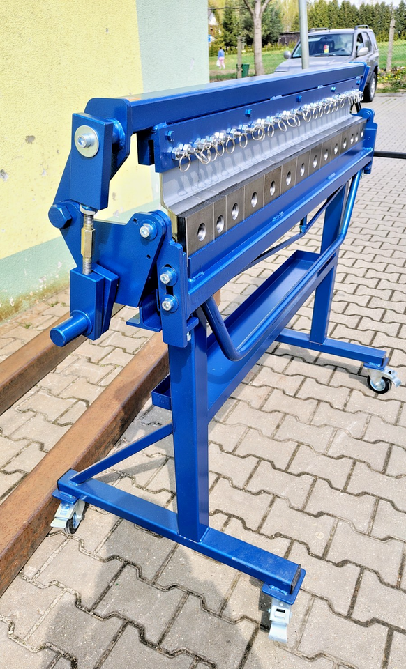 Sheet Metal Box & Pan Folder Segment Bending Folding Machine 1250 mm ...