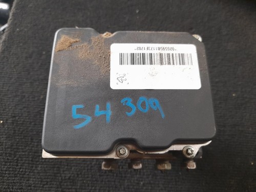 HOLDEN COMMODORE ABS PUMP/MODULATOR VE, W/ TRACTION CONTROL TYPE, 09/10 ...