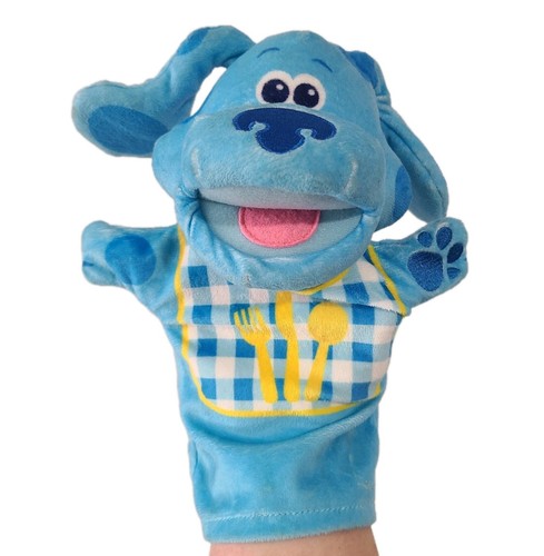 Melissa & Doug Blues Clues Blue Dog Hand Puppet Plush 10" Nickelodeon ...