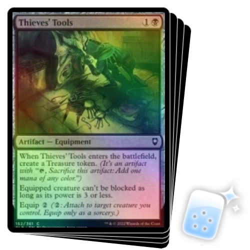 FOIL THIEVES' TOOLS X4 Commander Legends: Battle For Baldur's Gate ...