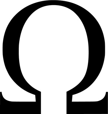 Omega Greek Letter Vinyl Sticker Decal - Choose Size & Color | eBay