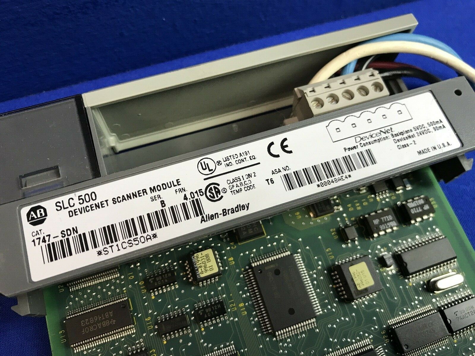 ALLEN BRADLEY 1746-SDN DEVICENET SCANNER MODULE | eBay