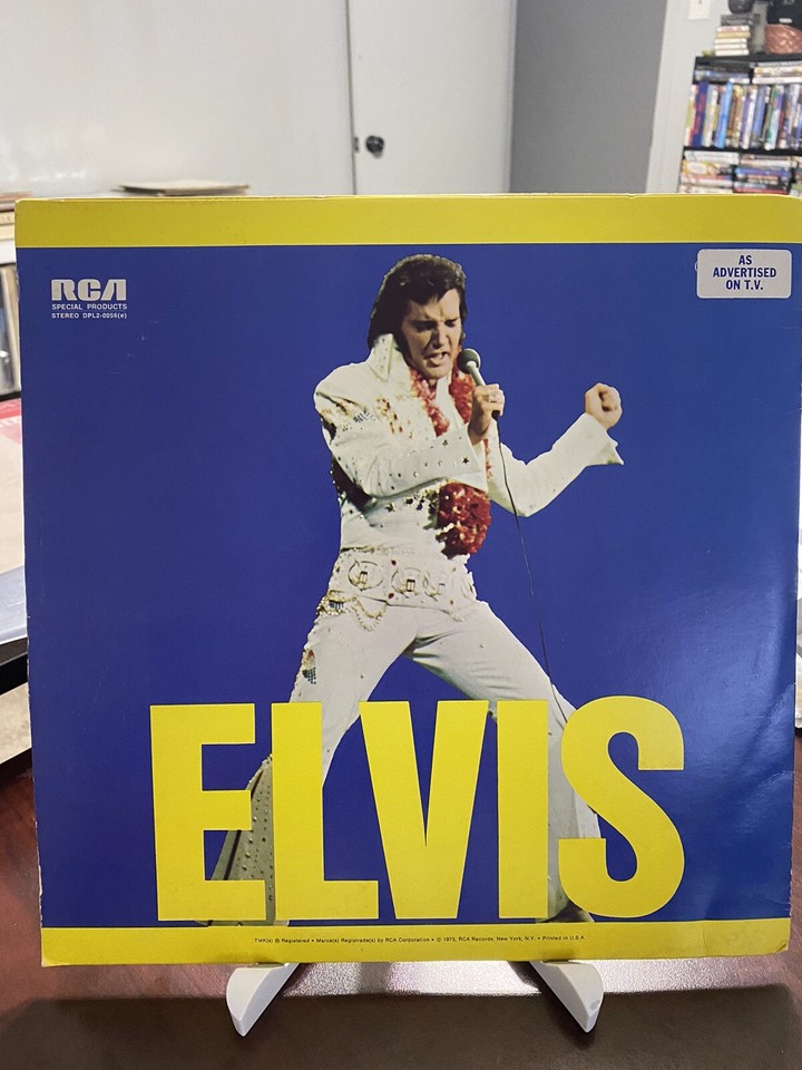 ELVIS PRESLEY - ELVIS - DOUBLE STEREO VINYL LPs 33rpm VINYL- NEAR MINT ...