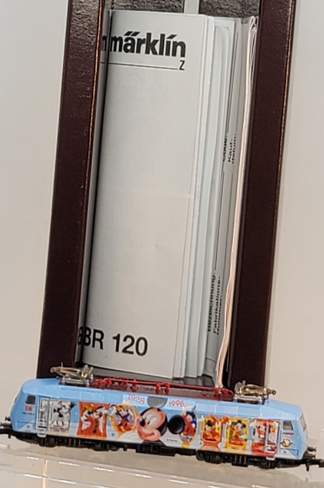 Marklin Z Scale 88535 "Mickey Mouse" Birthday 1928 -1996 Loco 5-pole ...