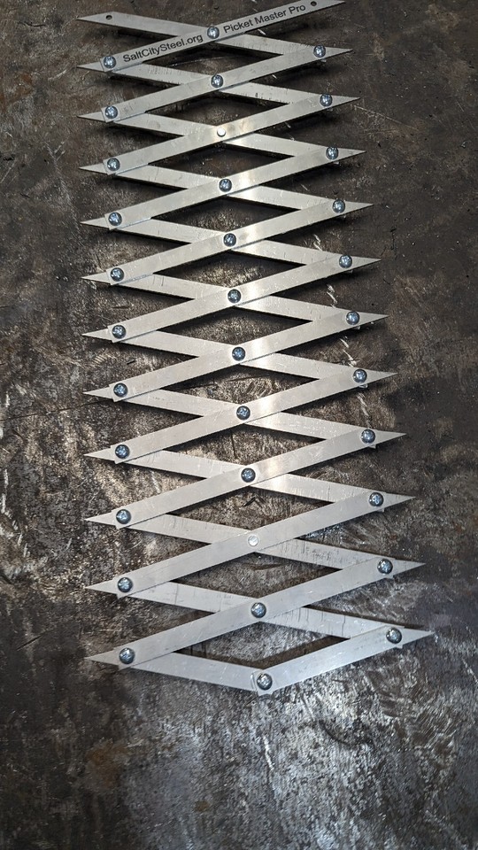 Picket Master Pro 12 point The Equal Spacing Layout Tool. | eBay