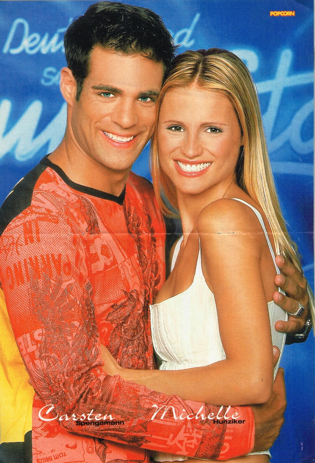 Cecil Jonni Lauro Remmler - Michelle Hunziker - 16" x 11" Teen Mag Pinup Poster | eBay