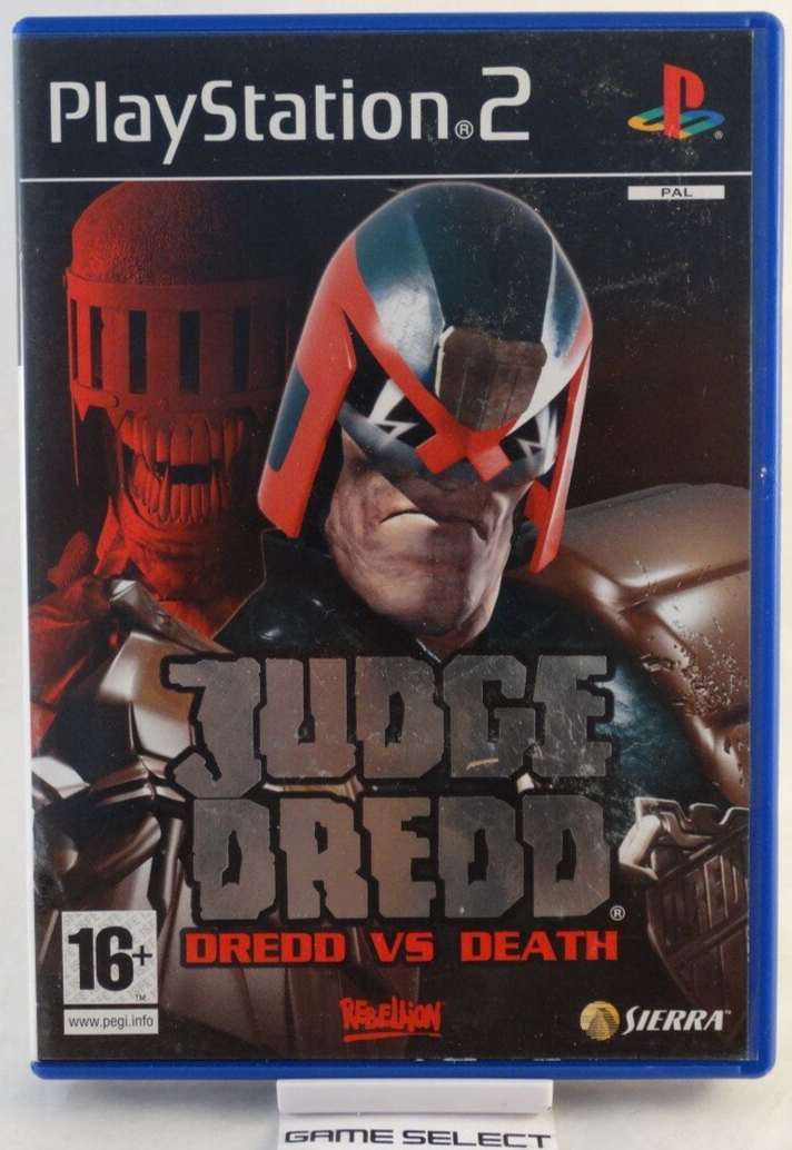 JUDGE DREDD VS DEATH SONY PS2 PLAYSTATION 2 PAL ITA ITALIANO ORIGINALE ...