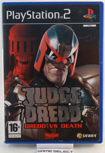 Judge Dredd Vs Death sony PS2 PLAYSTATION 2 Pal - - Original Complet ...