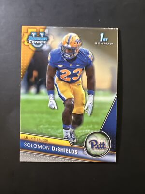 Solomon DeShields 1st Refractor Rookie Card 2023 Bowman Chrome ...