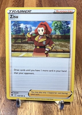 Zisu 159/189 Non Holo Astral Radiance Trainer Pokemon Card NM | eBay