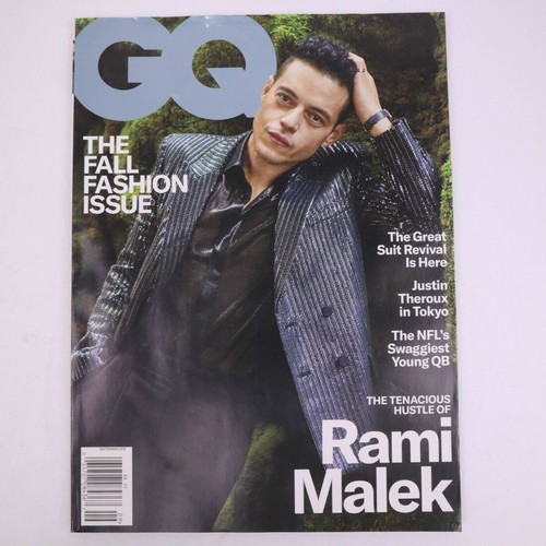 GQ Magazine Fall Fashion Issue Rami Malek September 2019 | eBay
