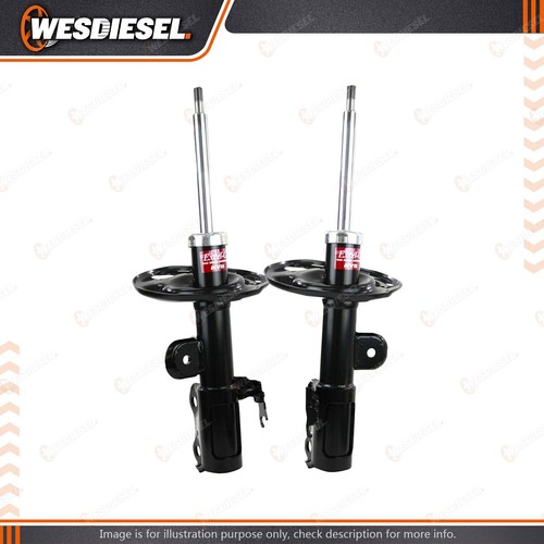 2 Pcs KYB Front Excel-G Gas Replacement Strut Shock Absorbers 335081 ...