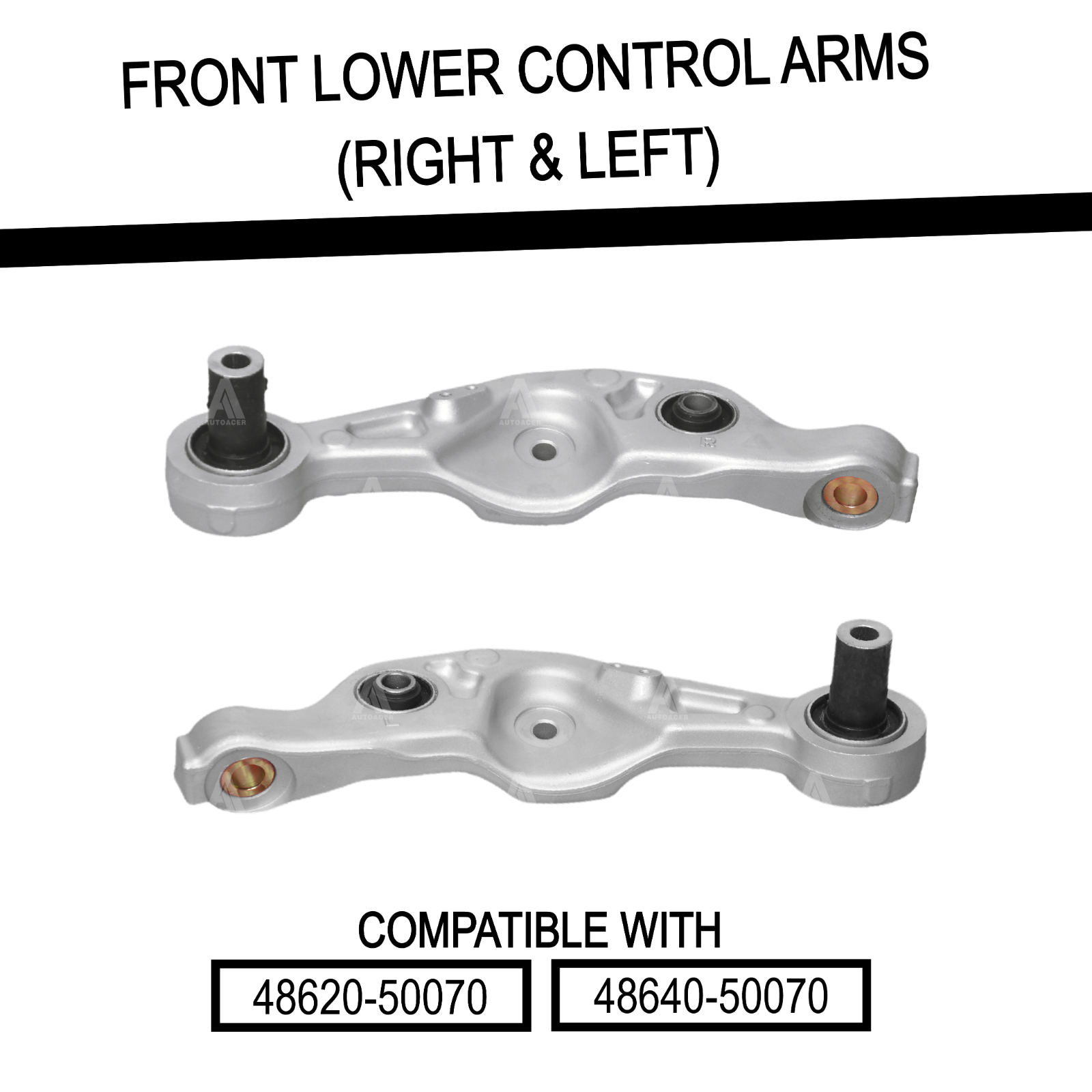 Front Upper & Lower Control Arms Ball Joint Kit 8p for Lexus LS460 2007 ...