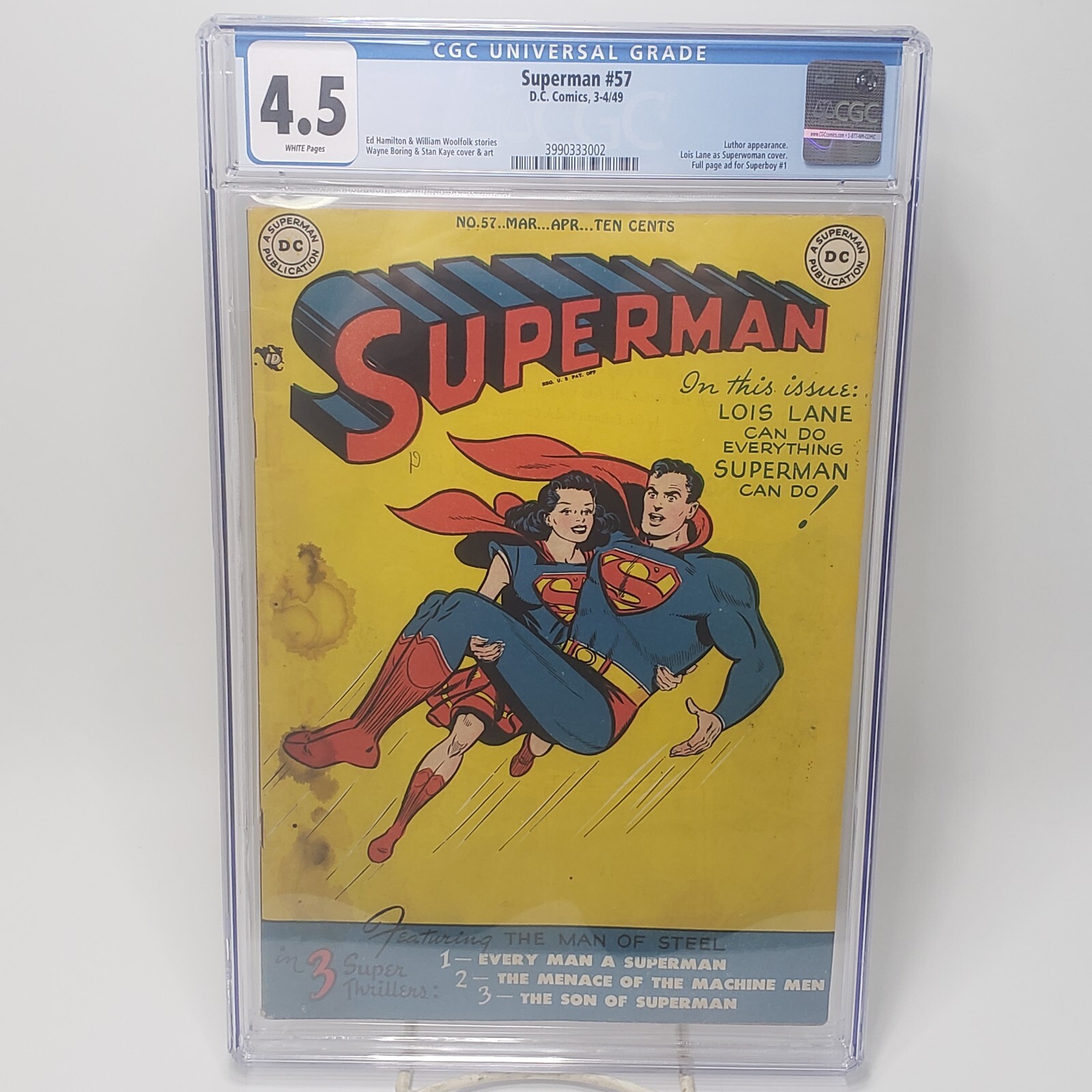 Superman #57 (1949) [DC Comics] [CGC 4.5] | eBay