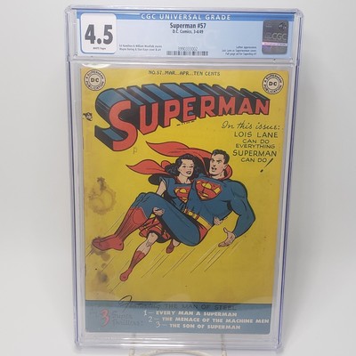Superman #57 (1949) [DC Comics] [CGC 4.5] | eBay