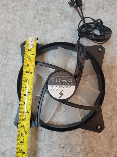 Lot of 4 Digital Storm Fans DF1202512RFMN DC12V O.37A. | eBay