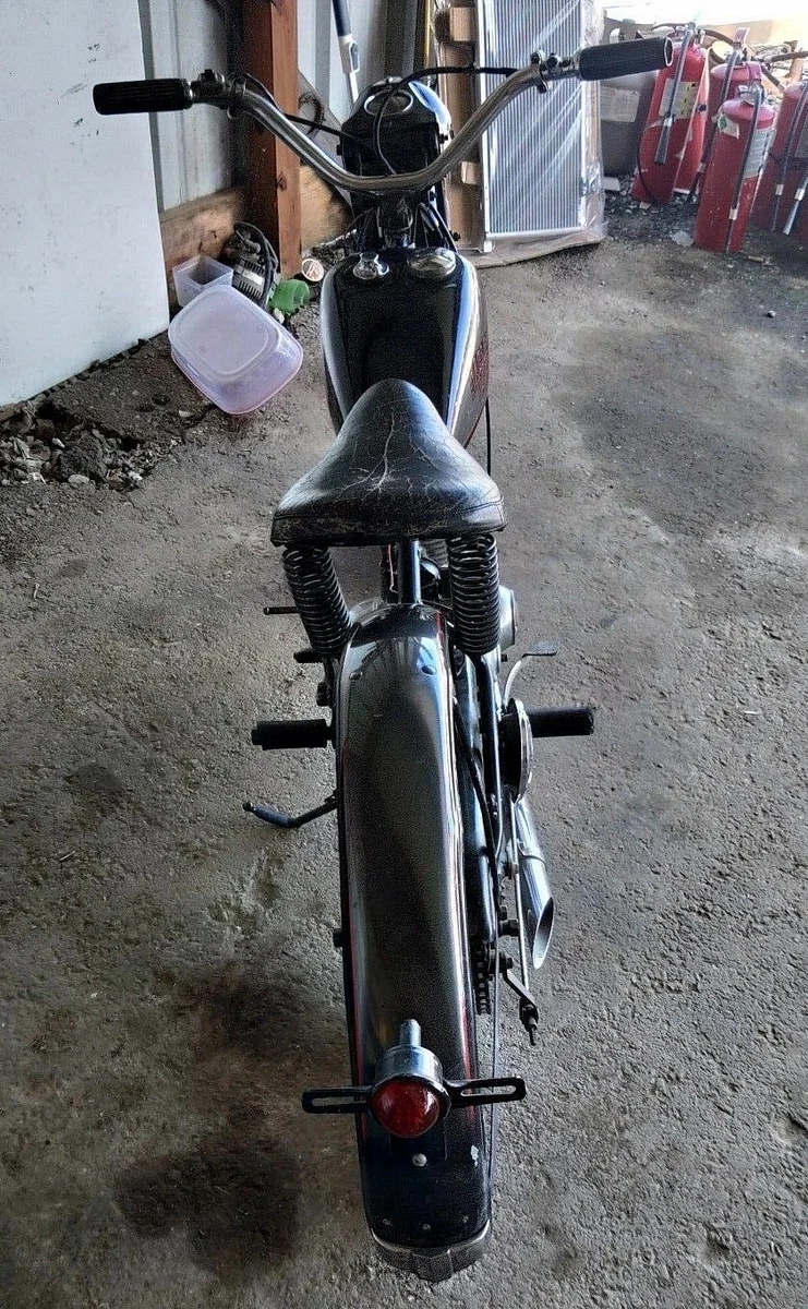 Vintage ’49 Harley S-125 Hummer: Born from War Reparations