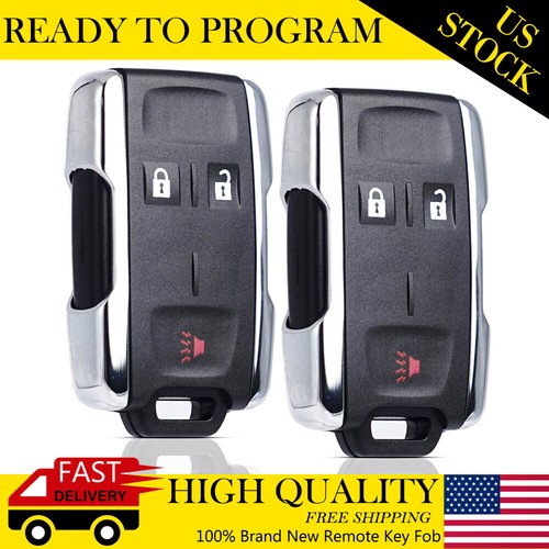 2 For 2014 2015 2016 2017 2018 2019 2020 CHEVY SILVERADO REMOTE KEY FOB ...