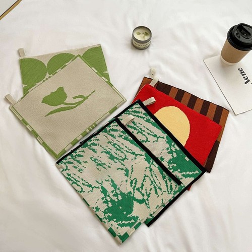 High-End Knitted Tissue Bag Paper Pumping Pumping Paper Box Living Room ...