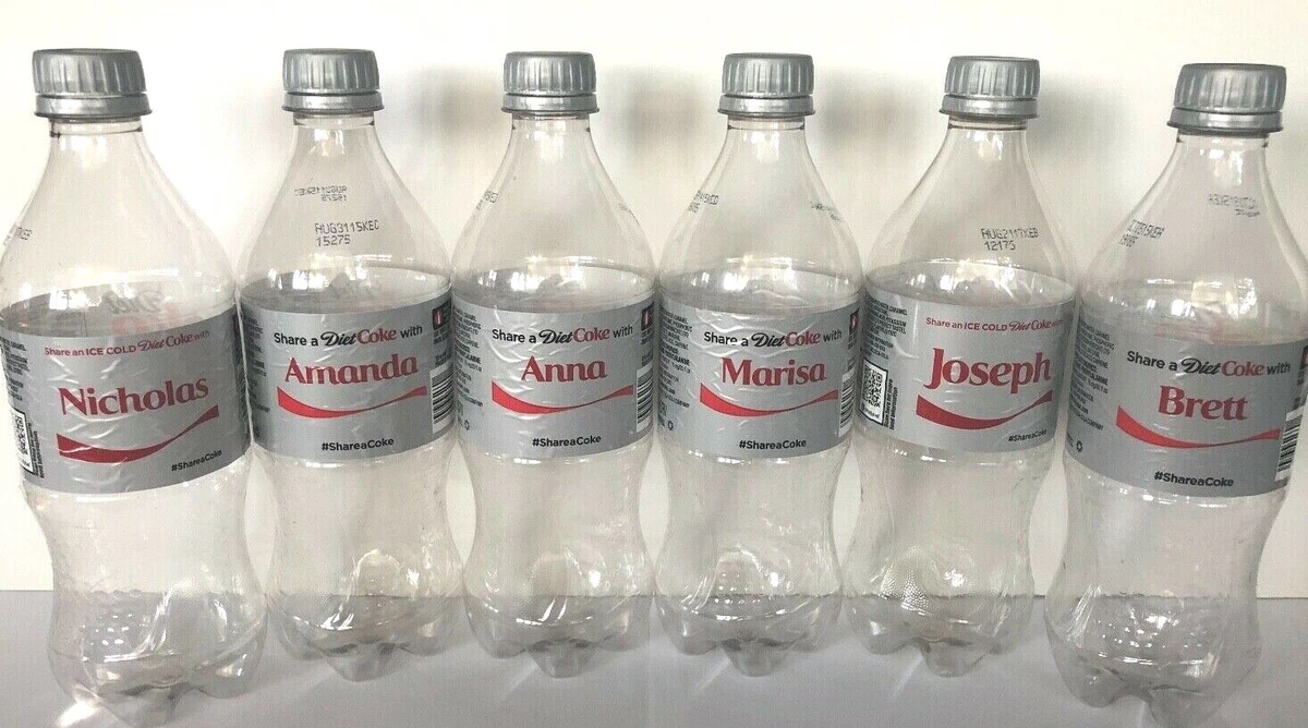 Coke Plastic Bottle With Names