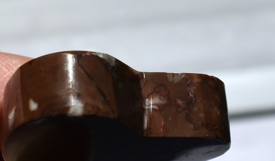 Flowering Blue Ridge Jade Chocolate Heart Hand Carved Ridge North ...